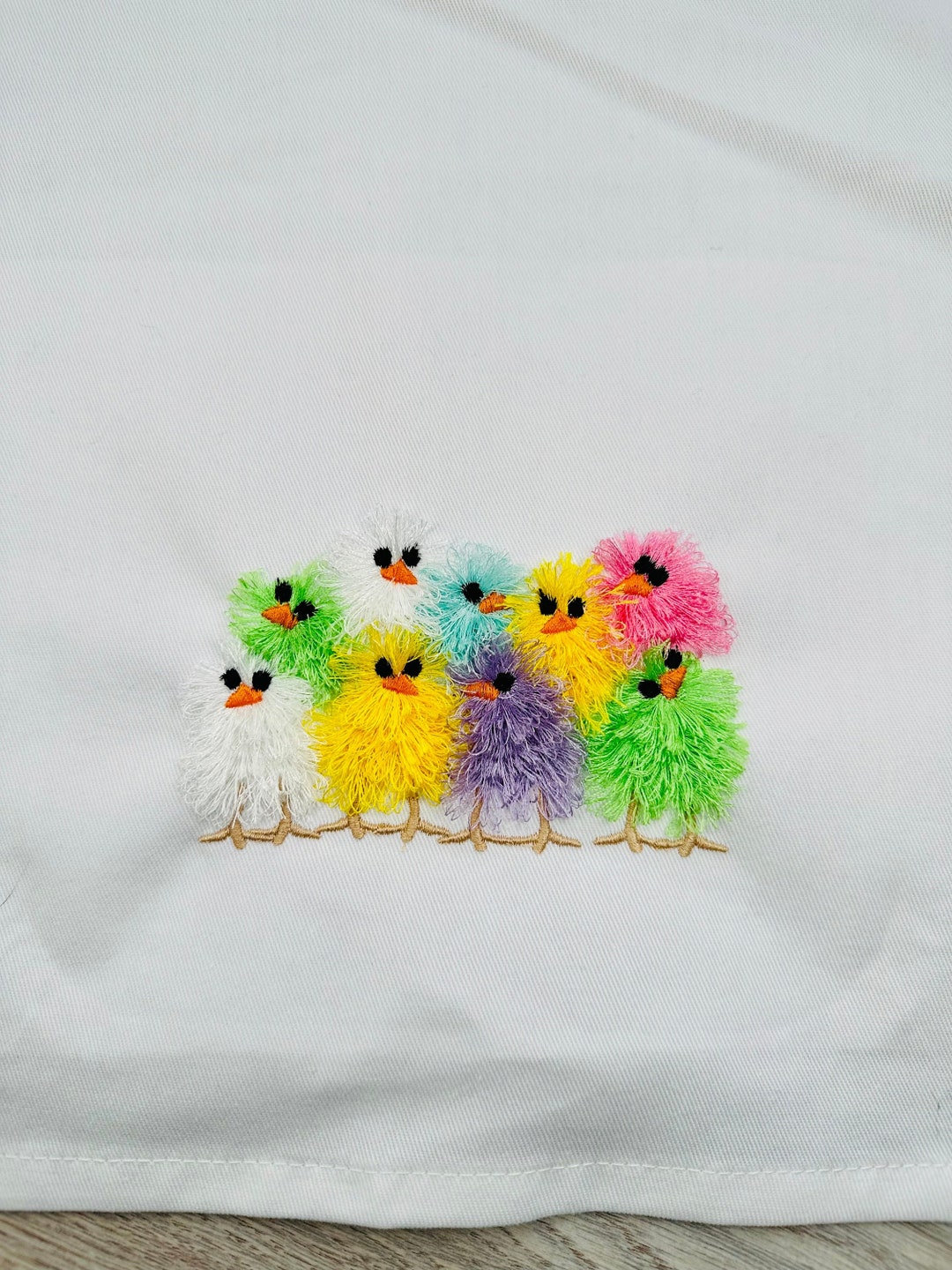 Cute Little Chicks Machine Embroidery Designs Fringed Fluffy Chick ...
