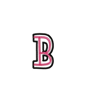 Baseball Stitch Applique FONT Sports Alphabet Monogram Softball Kids ...