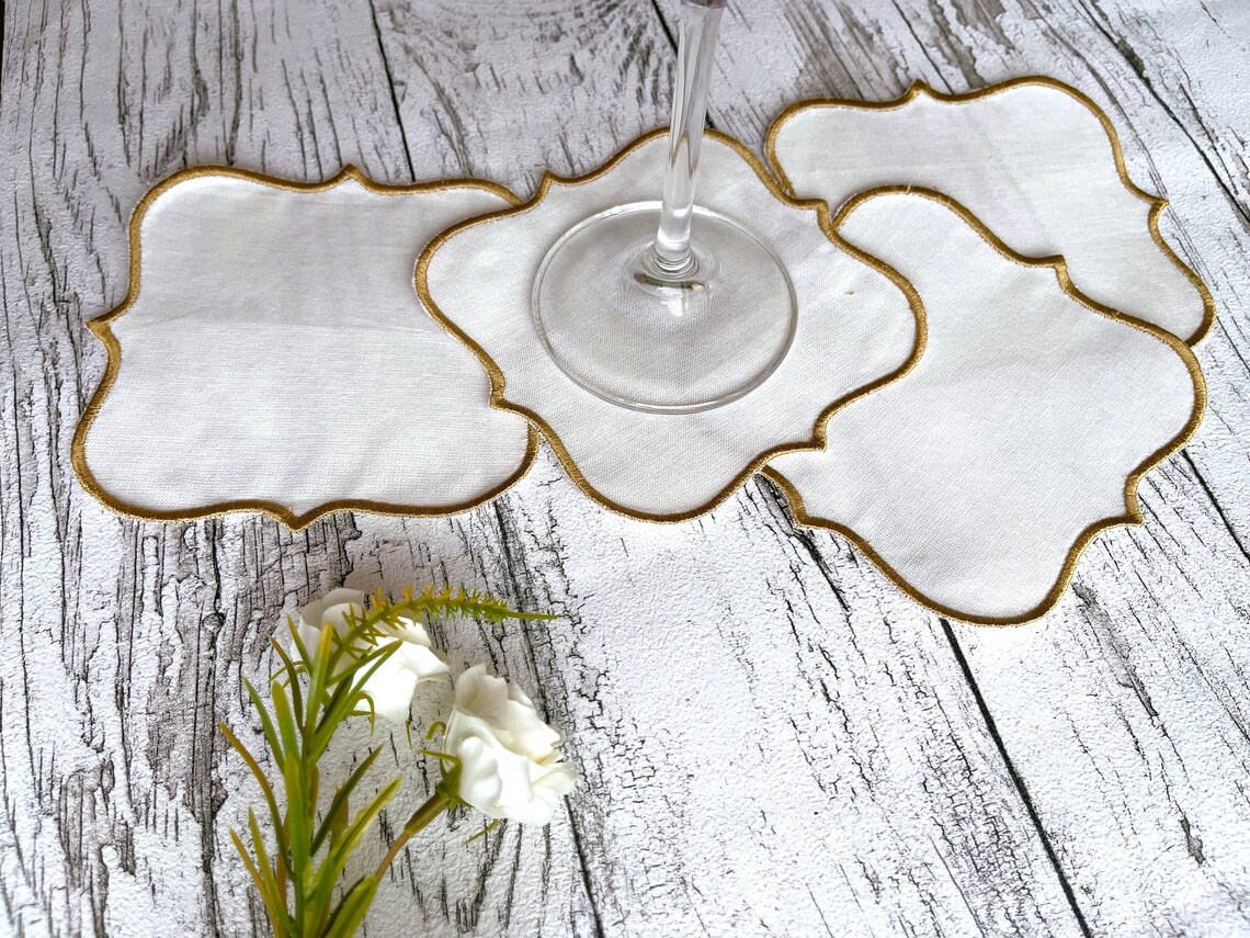 Royal Classic Square Shape Doily Napkin Coaster ITH in the - Etsy