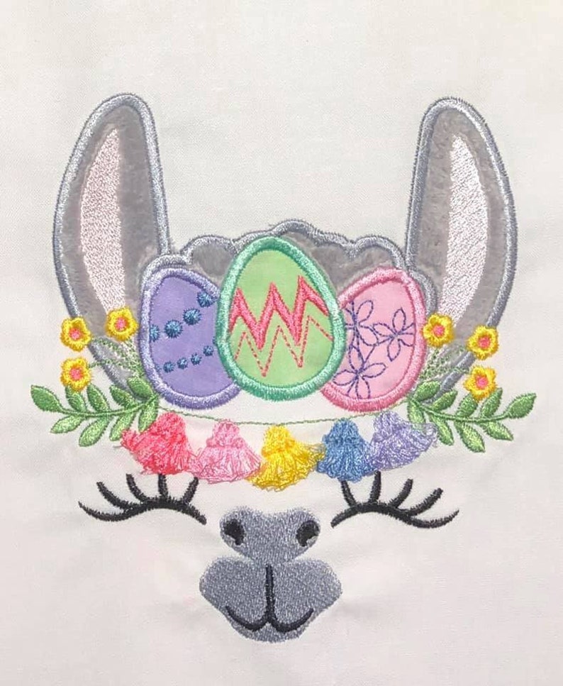 Easter Eggs Lama Tassels Face Tassel Llama Alpaca Face Head - Etsy