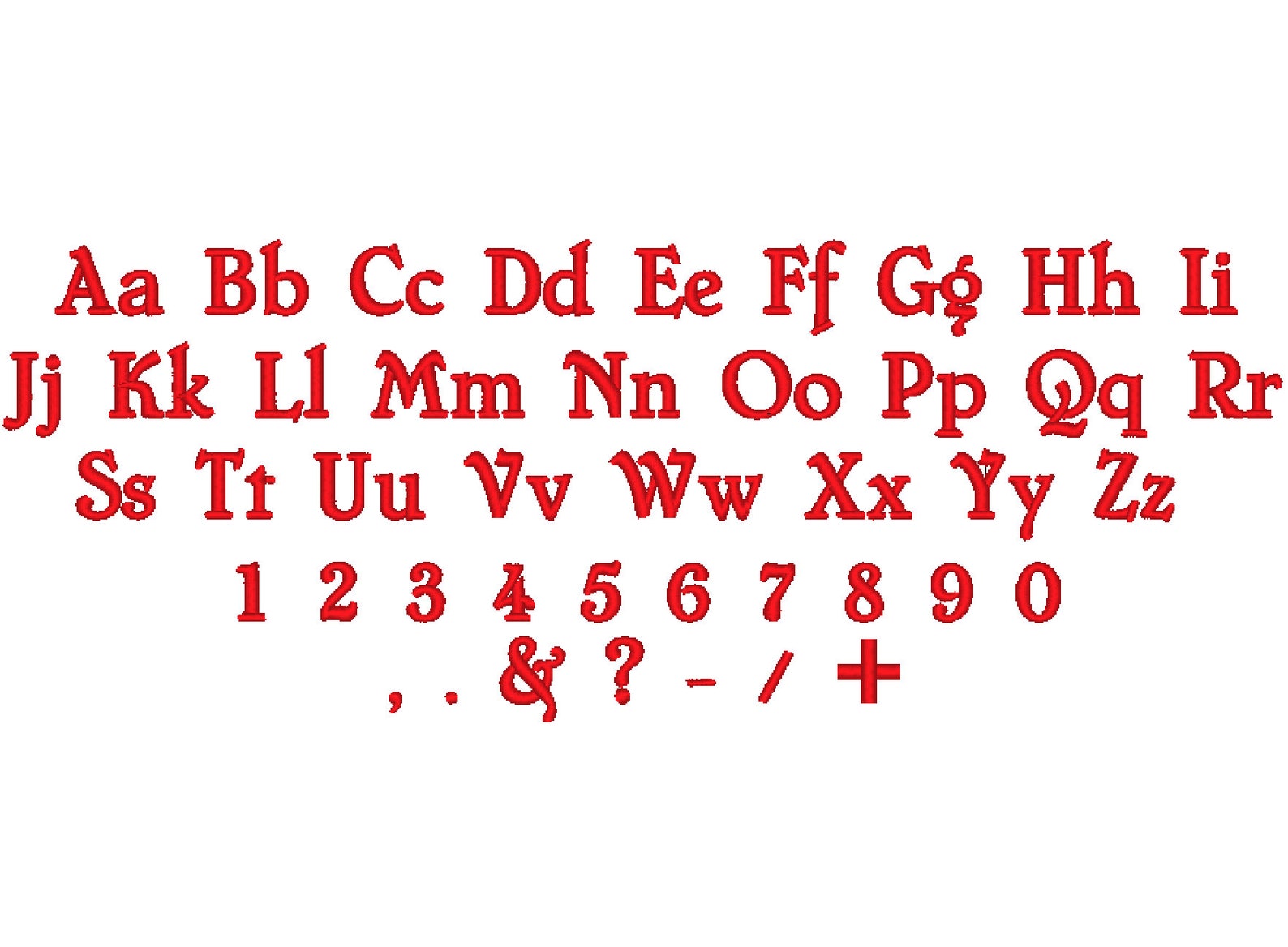 Split Font Machine Embroidery Applique Designs Monogram Set - Etsy