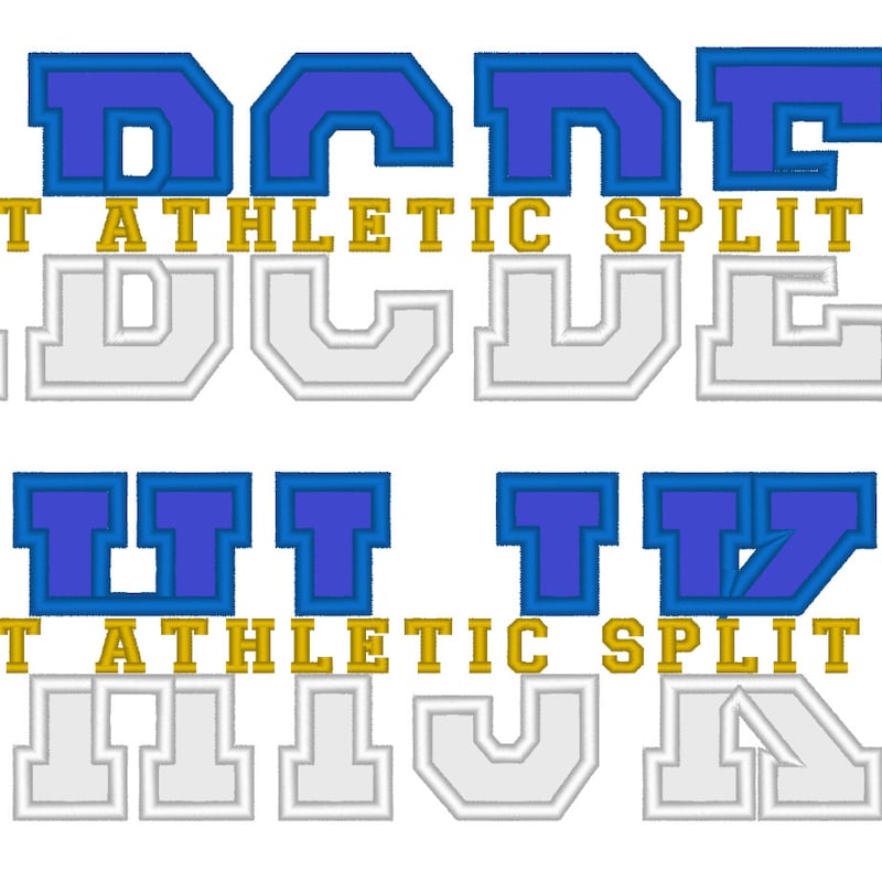 Fishtail Font Lined - Etsy