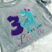 Bitten Numbers Wide Satin Stitch Birthday Numbers Applique Machine ...