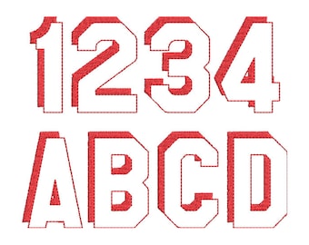 Block Shadow Font | Etsy