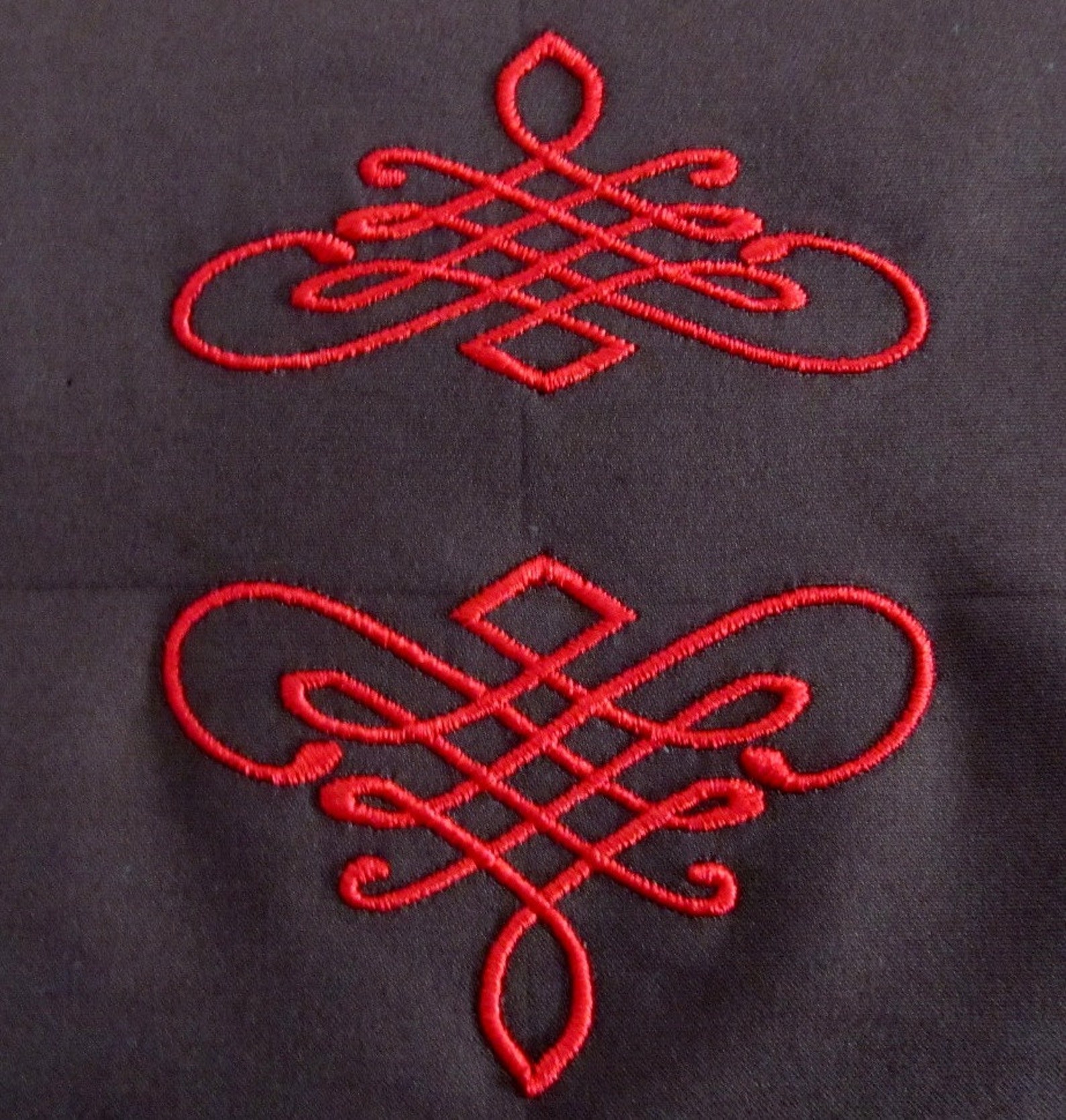 Diadem Damask Font Frame Decoration Machine Embroidery - Etsy