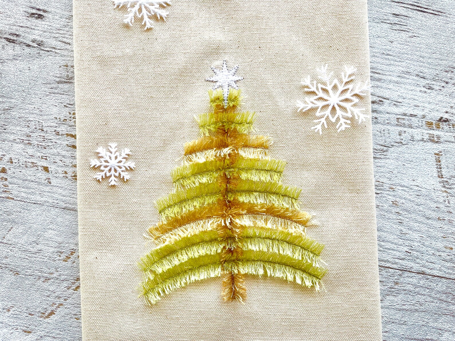 Natural Fringed Fluffy Extraordinary Christmas Tree ITH in the - Etsy