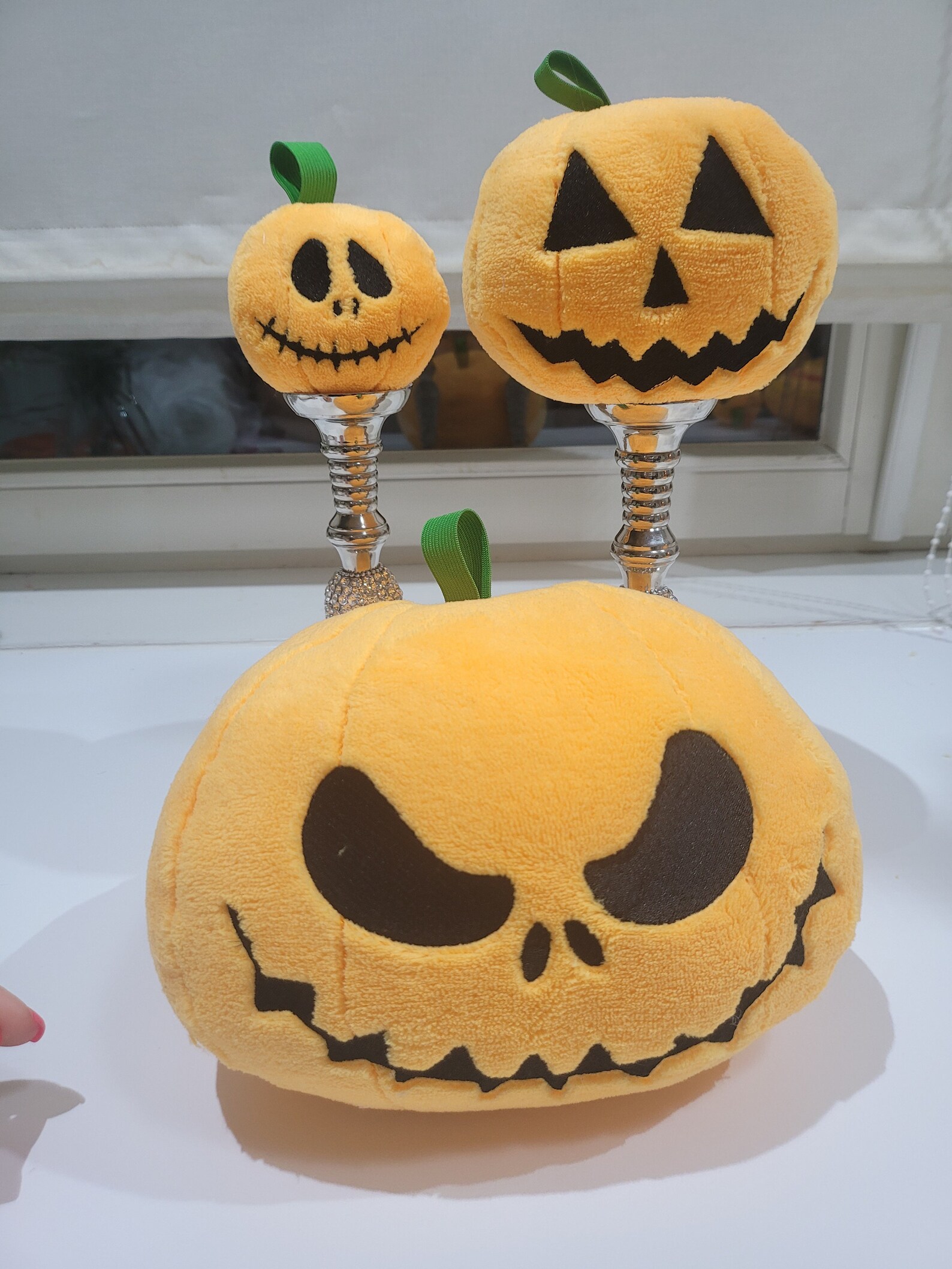 Stacked Pumpkin Pillow Jack-o-lantern SET of 6 Types and 5 - Etsy