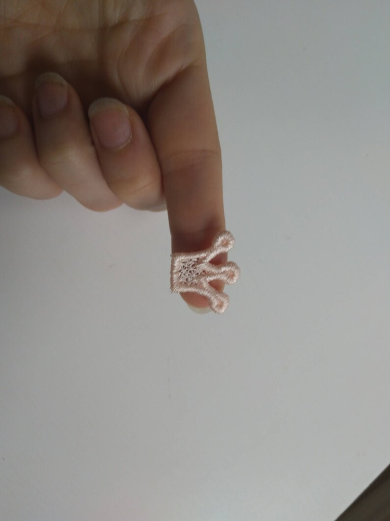 Little Princess MINI Crown 2 Types Set of 2 Lace Crowns FSL - Etsy