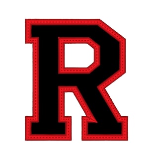 Varsity Collegiate Athletic Block Type Font Machine Embroidery Designs ...