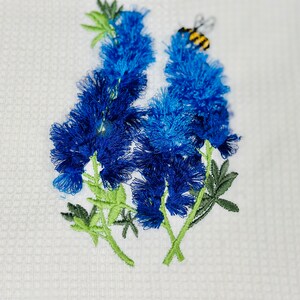 Bluebonnet Fringe Flowers Machine Embroidery Designs Bluebonnet Texas ...