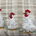 Mini Chicken Fringed Fluffy Chenille Farm Bird Small Sizes Machine ...