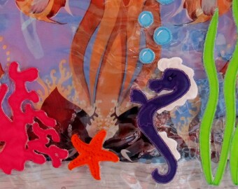 Sea Life Applique | Etsy