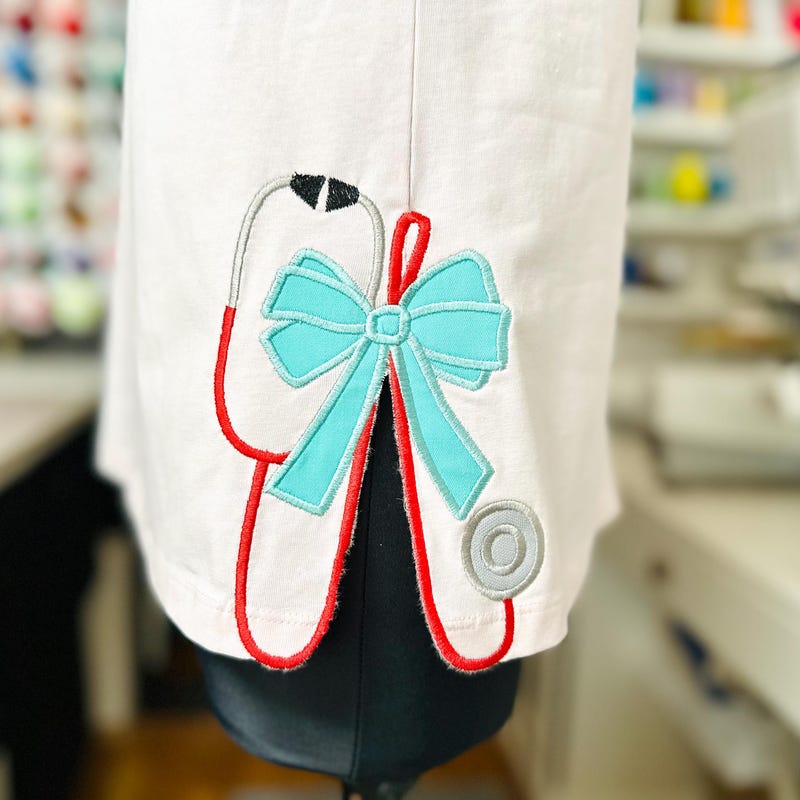 Stethoscope Embroidery Design - Etsy