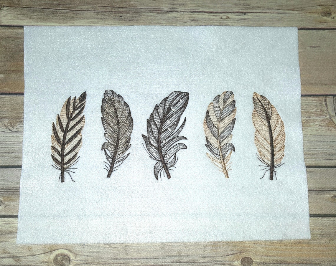 Light Tiger Leopard Printed Feathers Light Delicate Feathers | Etsy