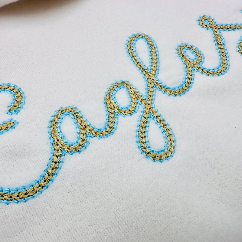 Necklace Chain Embroidery - Etsy
