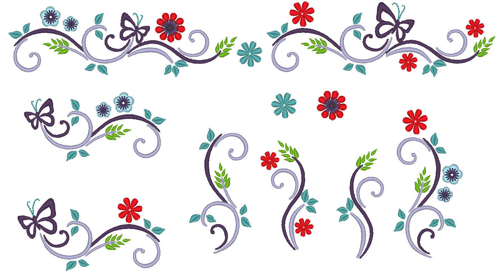 Floral Frame Font Frame Decoration Personalisation - Etsy