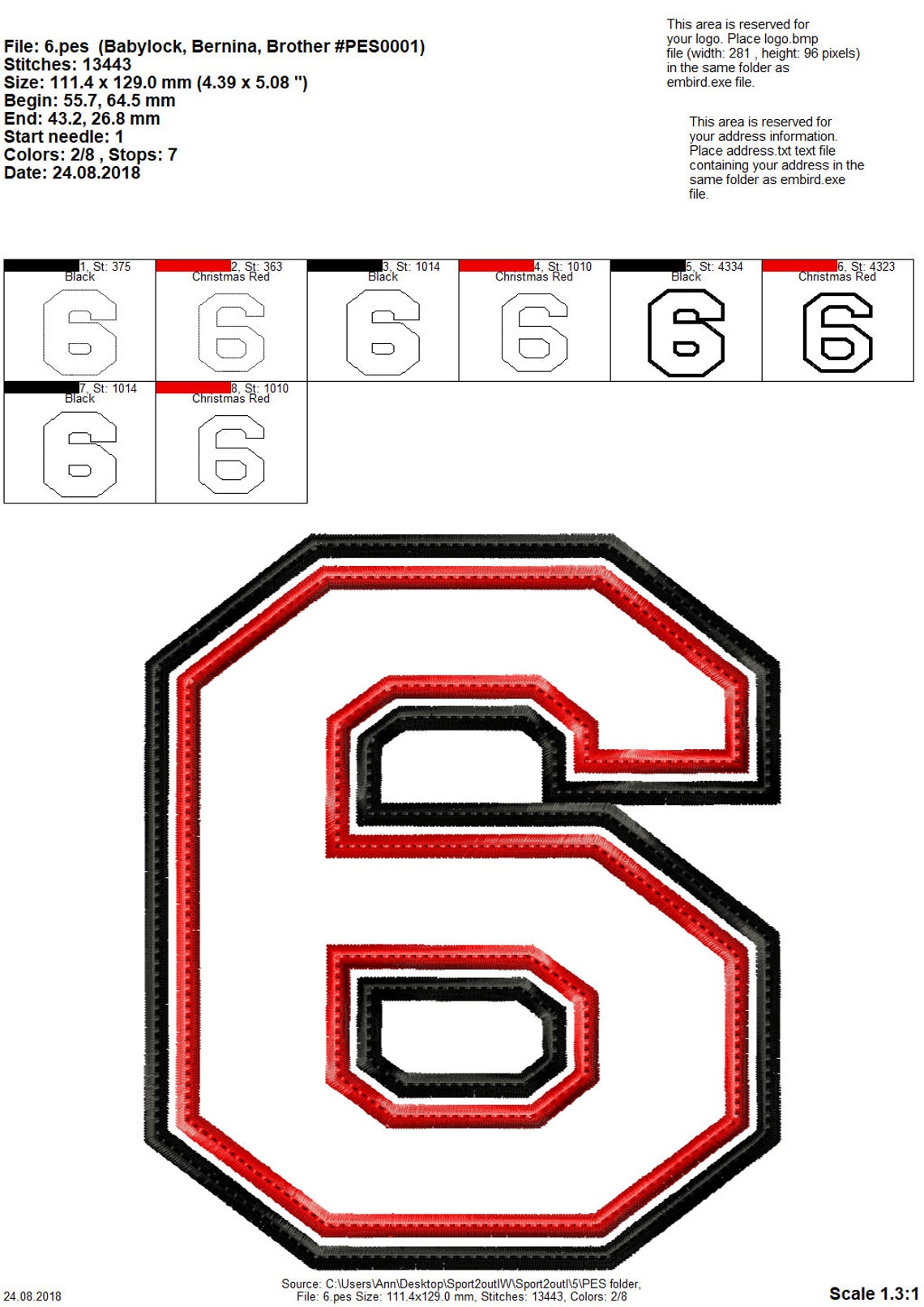 Varsity Collegiate Athletic Block Type Font Machine Embroidery Designs ...