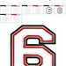 Varsity Collegiate Athletic Block Type Font Machine Embroidery Designs ...
