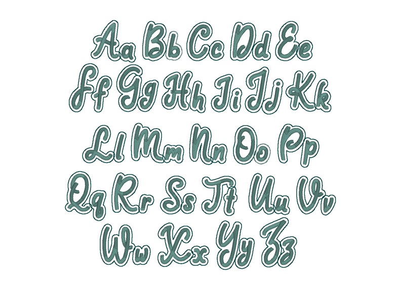 Glitter Vinyl Hand Calligraphy Writing Satin FONT Glitter Layer ...