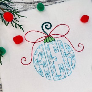 Snowflake Monogram A-Z, Awesome Winter Frozen Snow Three Letters Circle ...