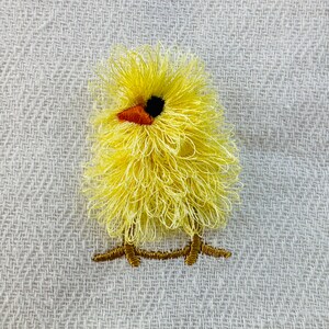 Mini Chick Machine Embroidery Designs Mini Single Fringed Fluffy Chick ...