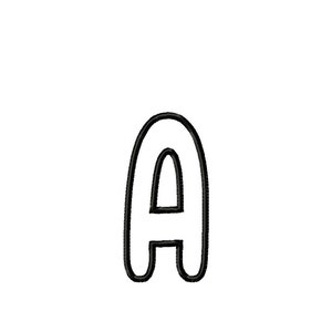 Big Baby Applique Font Machine Embroidery Designs Kids Outfit Monogram ...