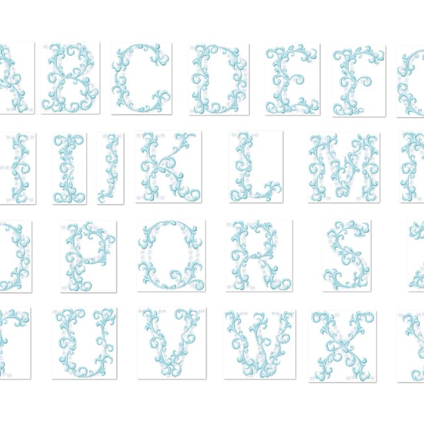 Pes File Font - Etsy