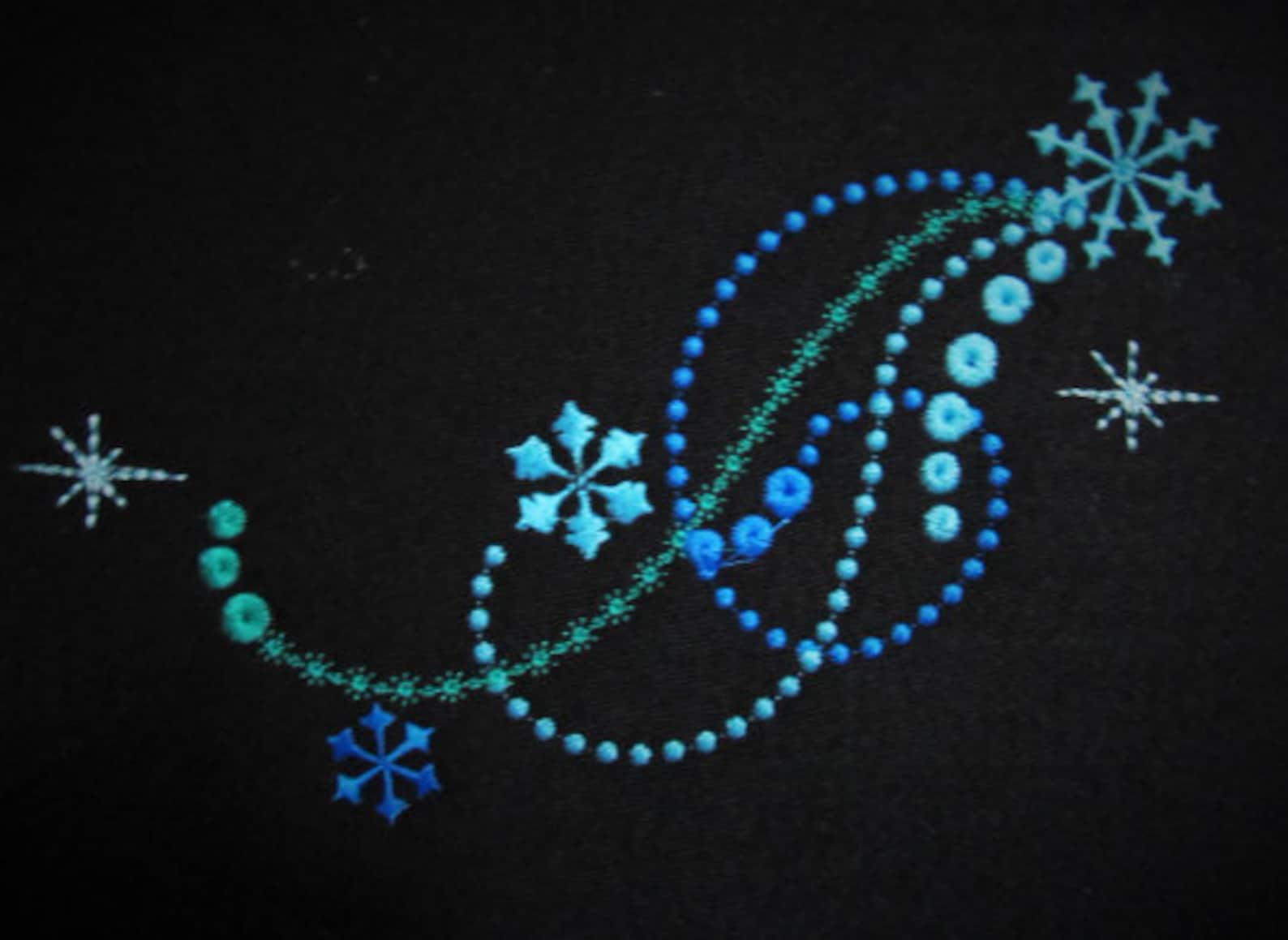 Frozen Swirl Sparkle Tail & Snowflake Collection Big SET - Etsy