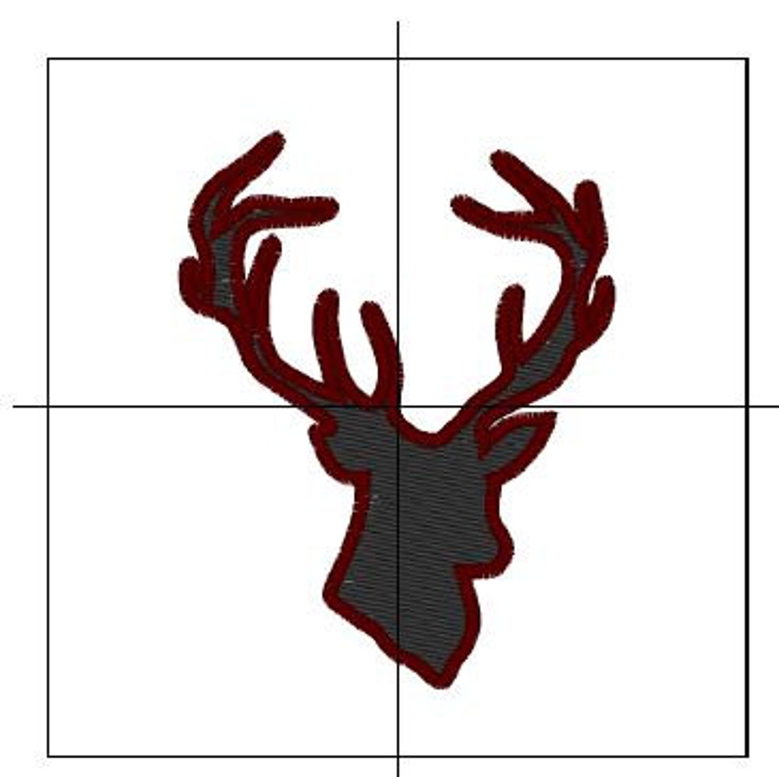 Buck Machine Embroidery Applique and Filled Designs - Etsy