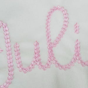 Extra Bold Chain Stitch FONT Machine Embroidery Designs Monogram ...
