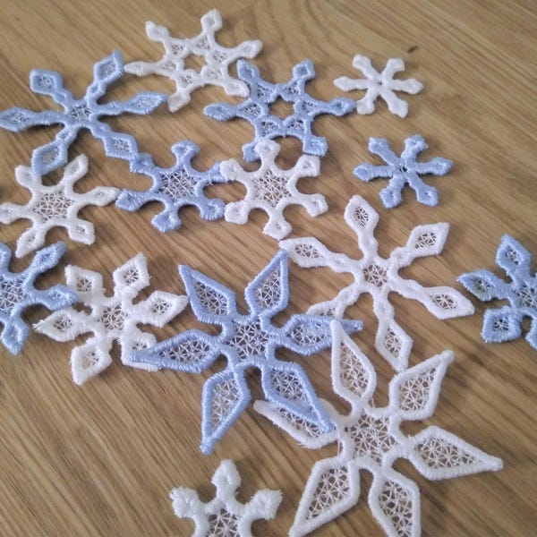 Snowflake Lace - Etsy