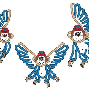Winged Monkeys, Flying Monkeys, Single Files, 3 Types - the Wonderful ...