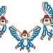 Winged Monkeys, Flying Monkeys, Single Files, 3 Types - the Wonderful ...