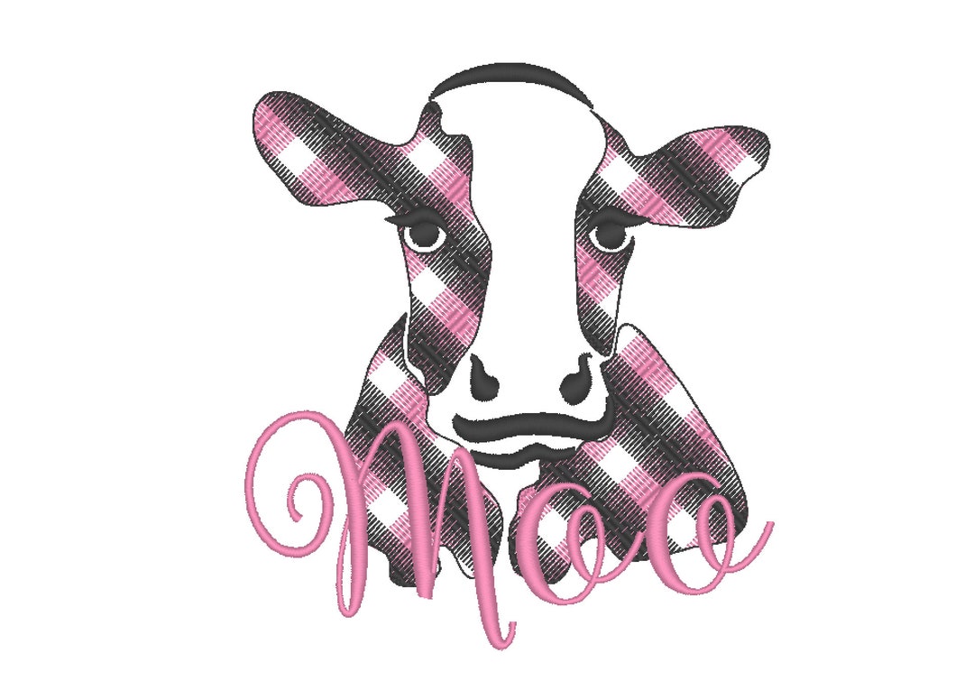 Plaid, Check, Square, Gingham, Tartan Cow Face Towel Kitchen Silhouette ...
