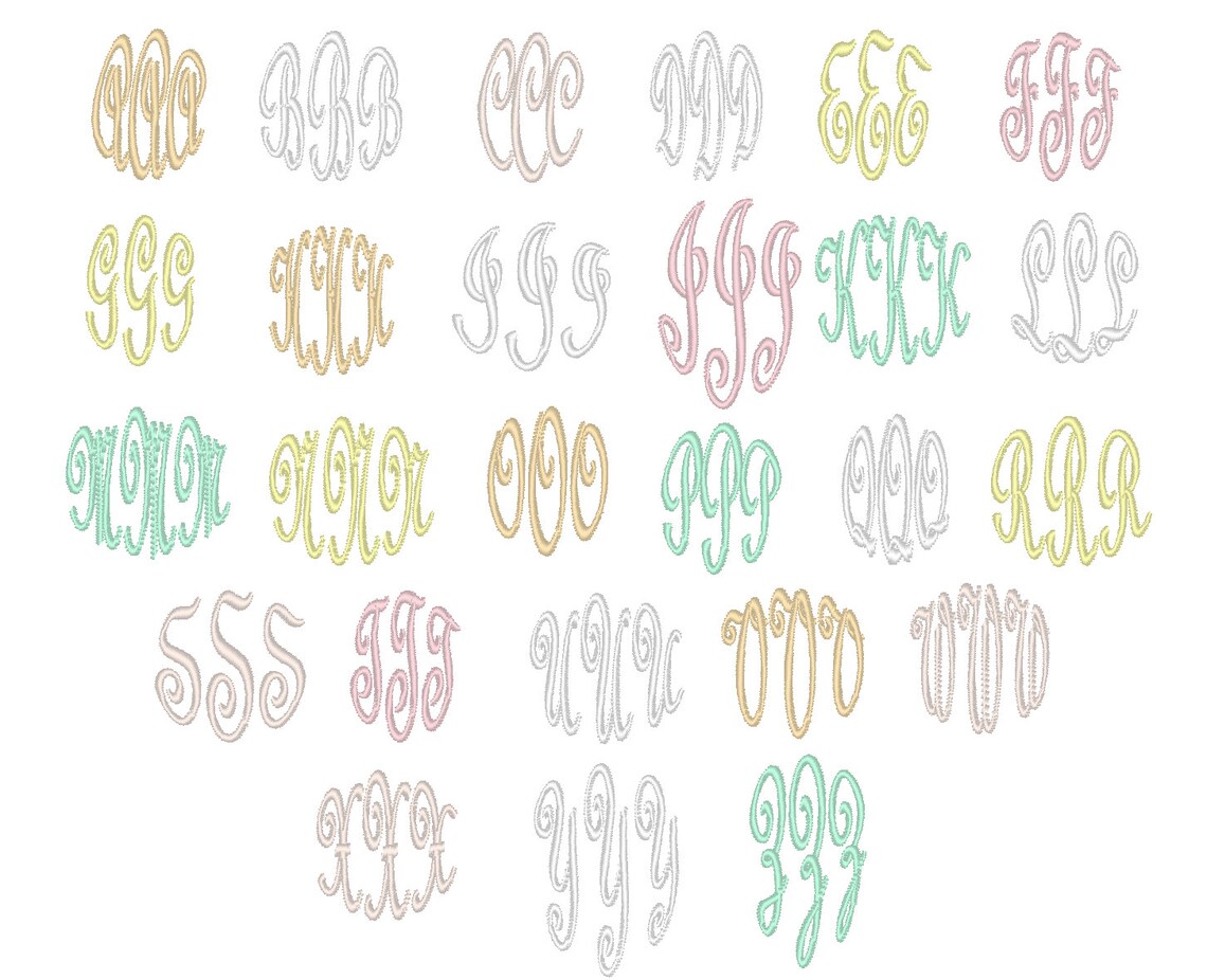 Iridescent 2 Color Mermaid Circle Monogram Frame and New - Etsy