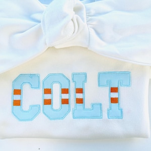 Striped Varsity Sports FONT Applique Striped Alphabet Monogram Letters ...