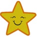 Happy Star Machine Embroidery Applique and Filled Designs 4x4 and 5x7 ...