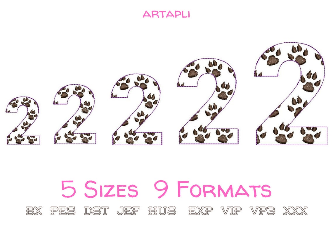 Dog Paw FONT Pet Puppy Paw Alphabet Letters Funny Kids Name - Etsy