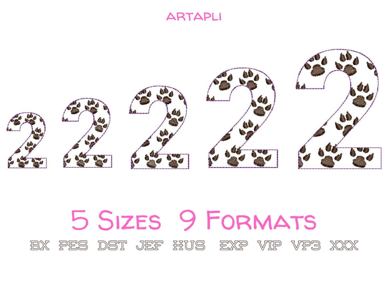 Dog Paw FONT Pet Puppy Paw Alphabet Letters Funny Kids Name | Etsy