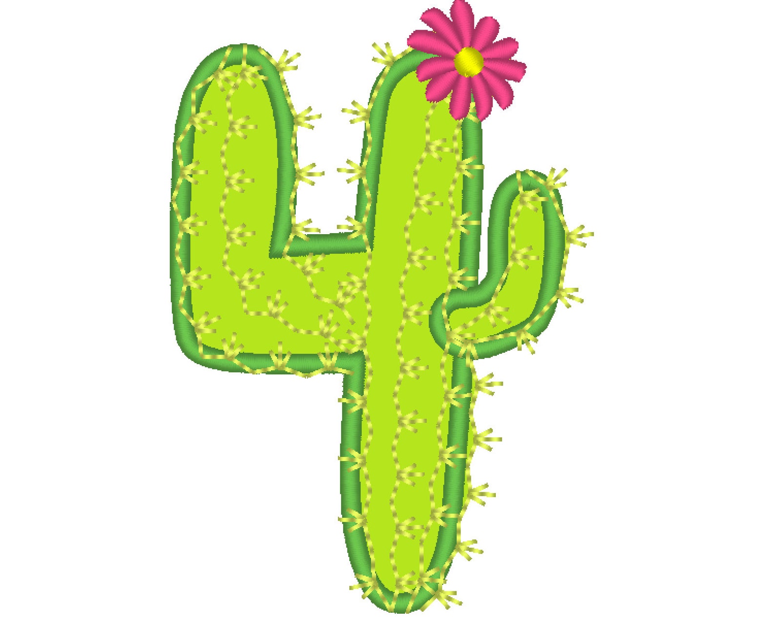 Cute Cactus Numbers Set Birthday Numbers Machine Embroidery - Etsy