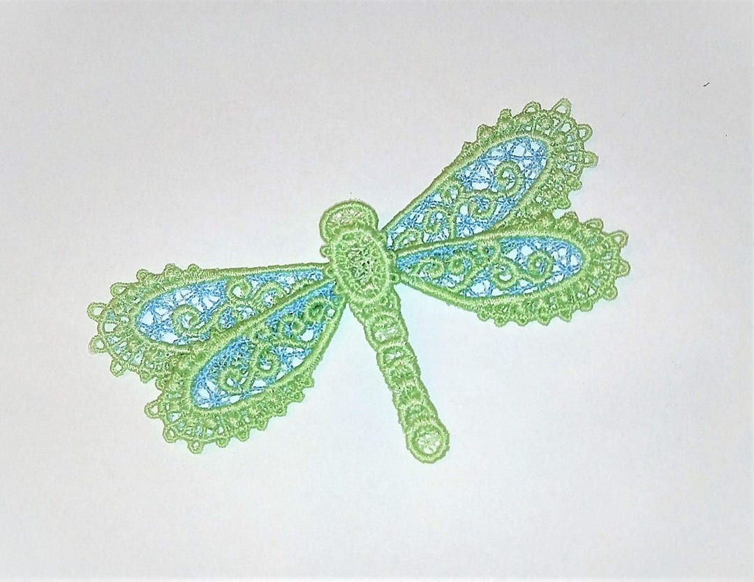 Dragonfly 3D Dimensional Colorful for Kids Clothing FSL Free Standing ...