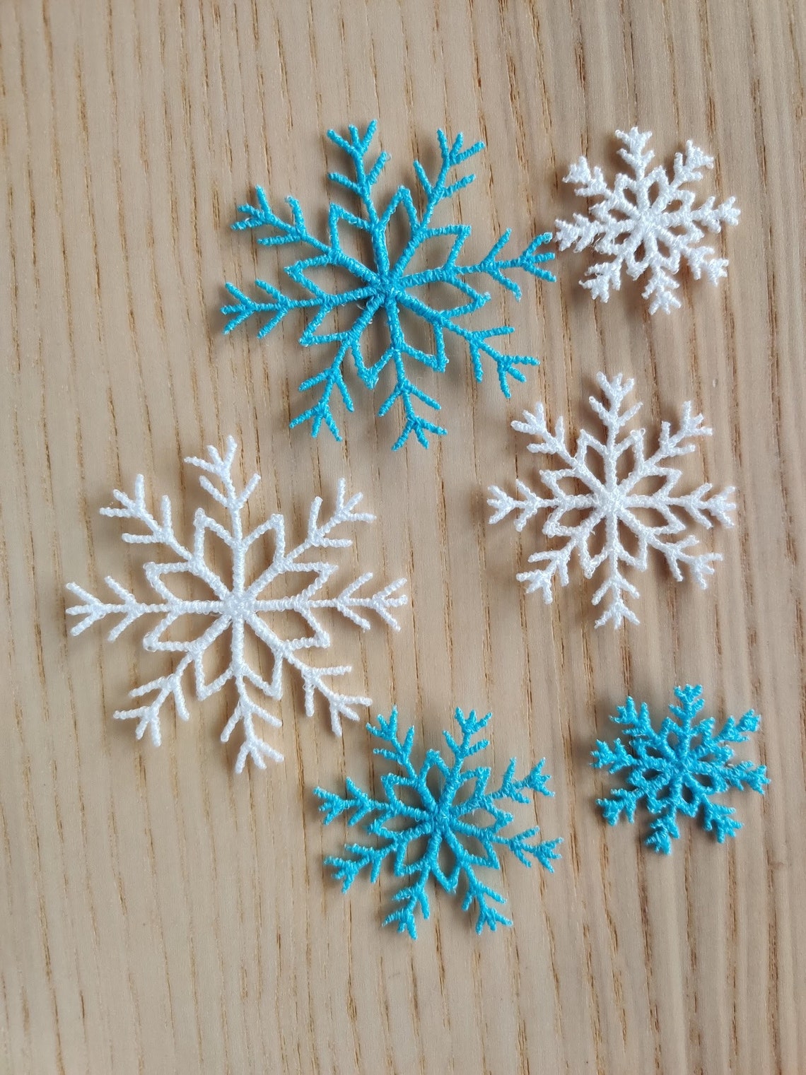 Delicate Mini and Micro Snowflake Machine Embroidery Designs - Etsy