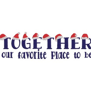 Christmas Font With Santa Hat Alphabet Machine Embroidery Designs ...