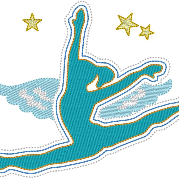 Dance Applique - Etsy
