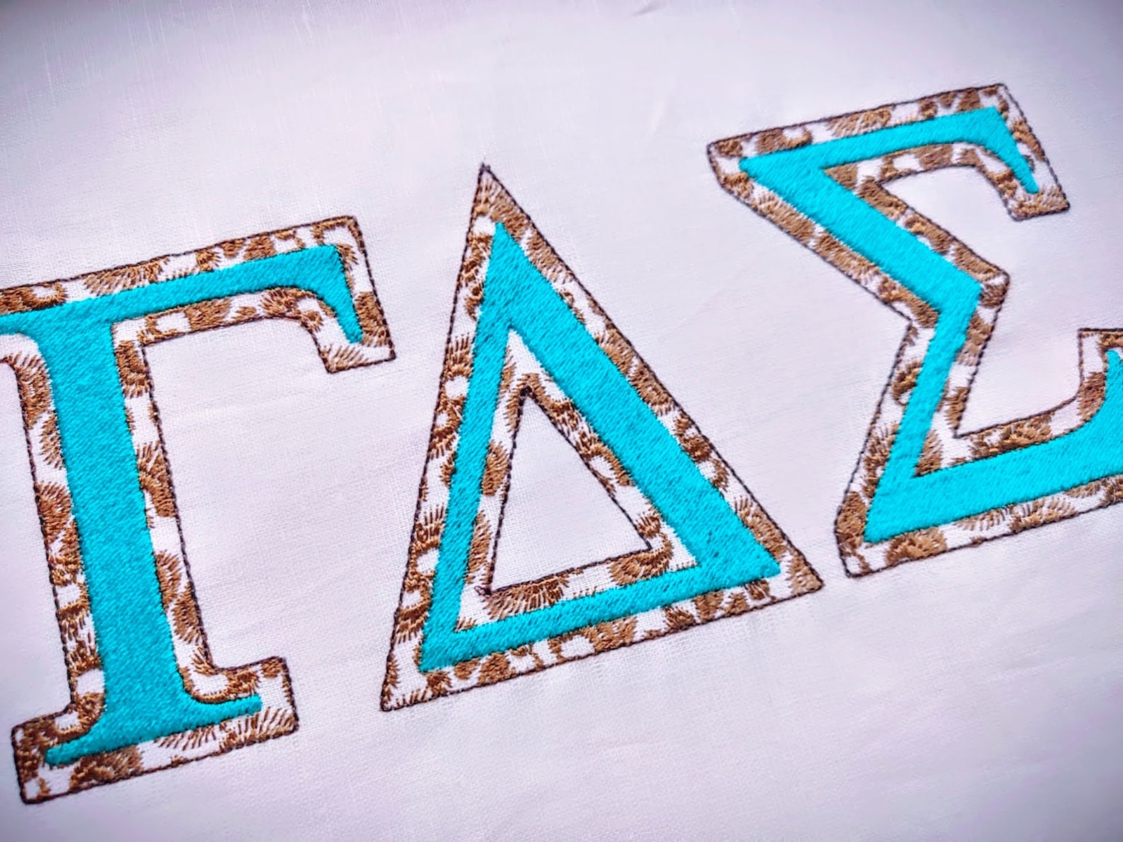 Classic Sororities Greek Alphabet Leopard Print Greek Font, Alphabet ...