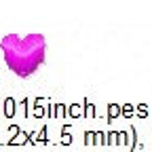 Mini Hearts Add on Mini Size Micro Wee Machine Embroidery Designs Less ...