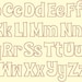 BX Included! Free Edge Raggedy Applique Alphabet Font Machine ...