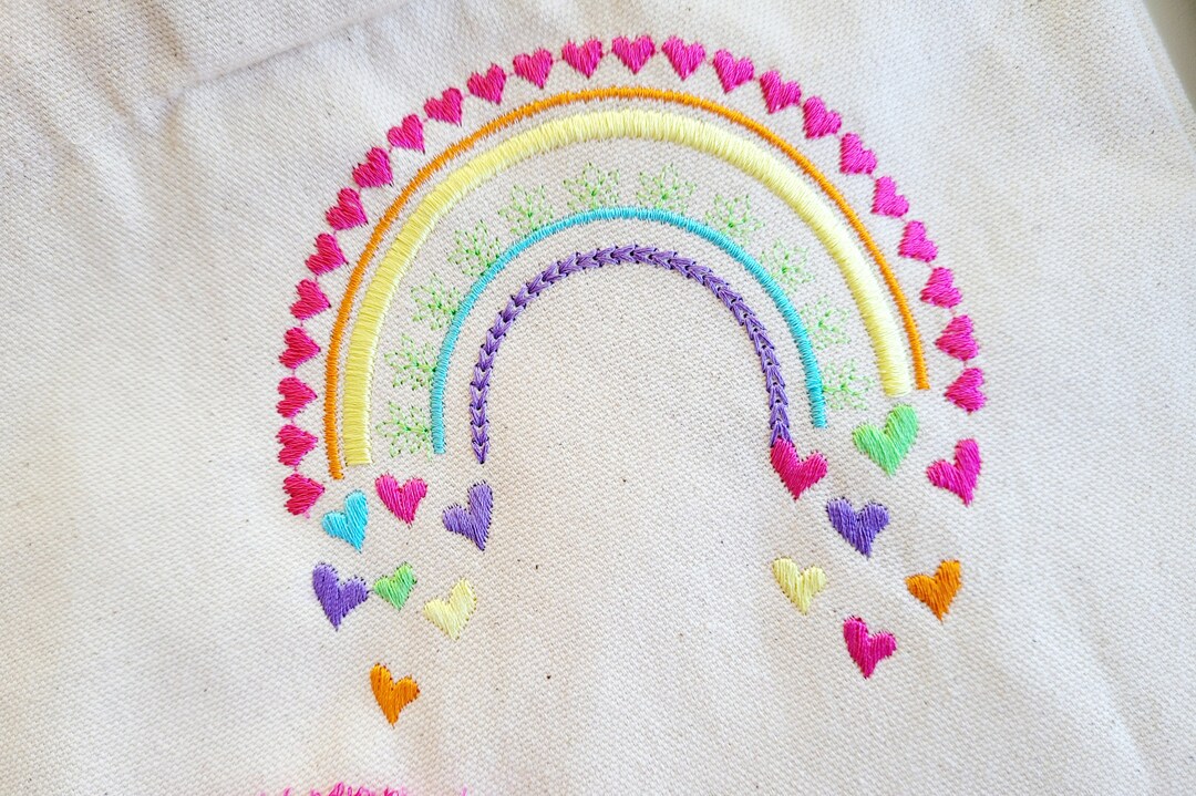 Mini Light Stitching Light Stitch Rainbow in Many Sizes, Rainbow ...