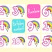 Bold Block Wide Satin Stitch Numbers, Birthday Number Applique Machine ...
