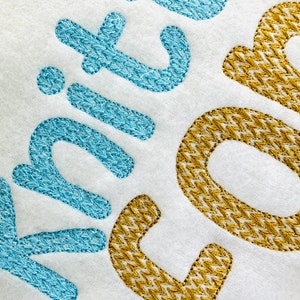 Knitted Effect Knit Sweater Stitch Font Texture Alphabet Monogram ...